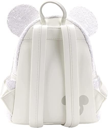 Loungefly Disney Minnie Mouse Sequin Wedding Mini Backpack ...