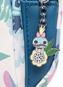 Loungefly x Disney Lilo & Stitch Hawaiian Flowers Scrump Backpack ...