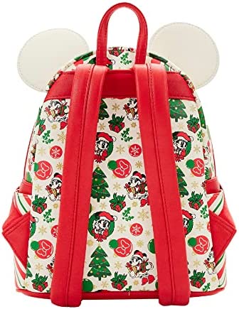 Loungefly Minnie Mouse Christmas Holiday Mini Backpack ...
