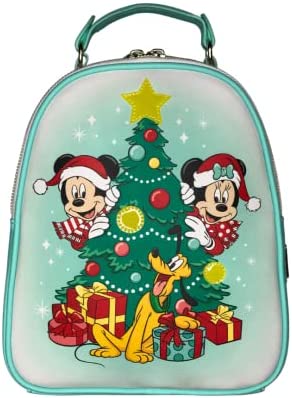 Loungefly Disney Mickey Mouse Sensational Six Christmas Light-Up Mini ...
