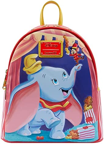 Loungefly Disney Dumbo and Timothy Q. Mouse Mini Backpack, Amazon ...