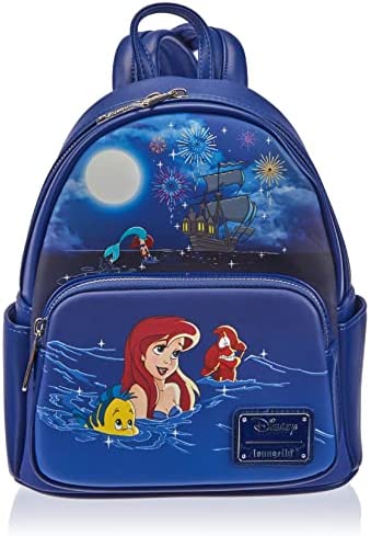 Loungefly Disney Little Mermaid Fireworks Mini Backpack ...