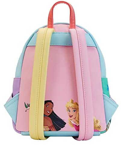 Loungefly Disney Princess Triple Pocket Mini Backpack – DisneyLoungefly.com
