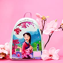 Loungefly Disney Mulan 25th Anniversary Movie Scene Mini Backpack ...