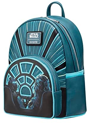 Loungefly Star Wars: Light Speed Millennium Falcon Mini Backpack ...