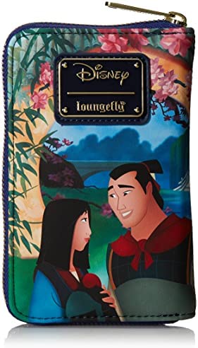 Loungefly Disney Mulan Castle Zip Around Wallet – DisneyLoungefly.com
