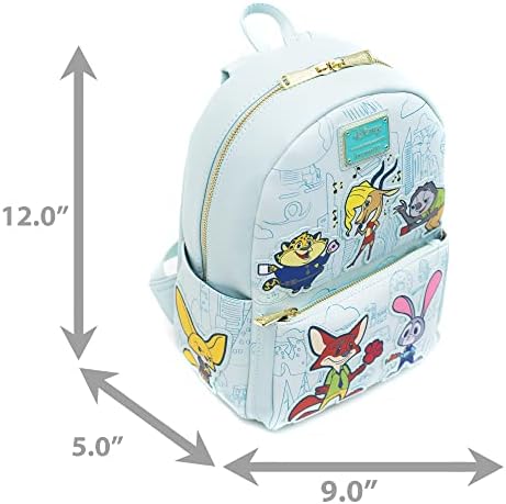 Loungefly Mini Backpack, Disney Zootopia – DisneyLoungefly.com