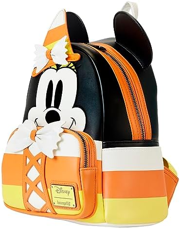 Loungefly Disney Minnie Mouse Candy Corn Mini Backpack Shoulder Bag ...