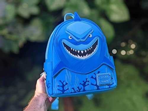 Loungefly Finding Nemo Bruce Shark Mini Backpack Shoulder Bag ...