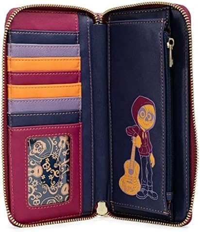 Loungefly x Disney Coco Marigold Bridge Zip-Around Wallet ...