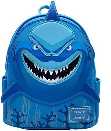 Loungefly Finding Nemo Bruce Shark Mini Backpack Shoulder Bag ...