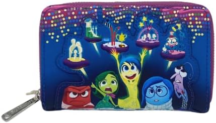 Loungefly Inside Out Control Panel Zip Around Wallet – DisneyLoungefly.com