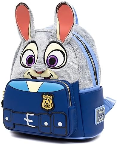 Loungefly Disney Zootopia Judy Hopps Mini Backpack, Faux Fur ...