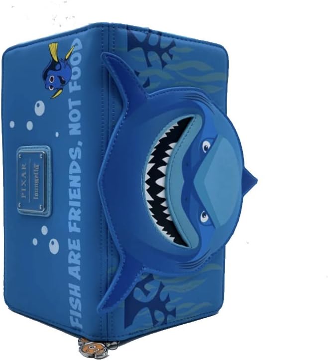 Loungefly Finding Nemo Bruce Shark Wallet – DisneyLoungefly.com