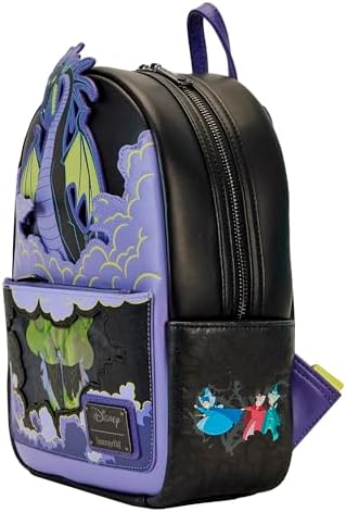 Loungefly Disney Maleficent Dragon Mini Backpack – DisneyLoungefly.com