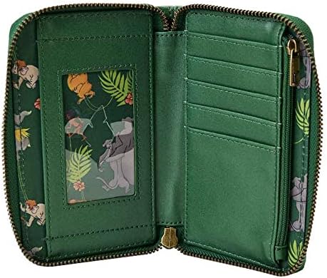 Loungefly Disney Jungle Book Zip Around Wallet – DisneyLoungefly.com