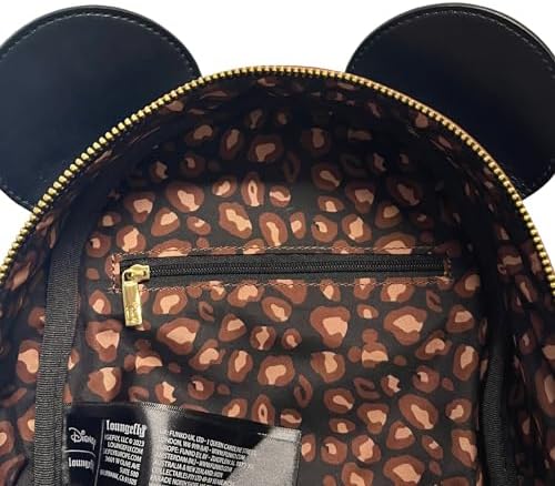 Loungefly Exclusive Disney Minnie Mouse Leopard Print Mini Backpack ...