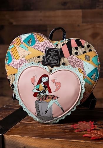 Loungefly Sally Heart Shaped Mini Backpack | Disney Backpacks Standard ...