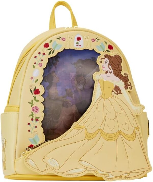 Loungefly Disney Beauty and the Beast Princess Series Lenticular Mini ...