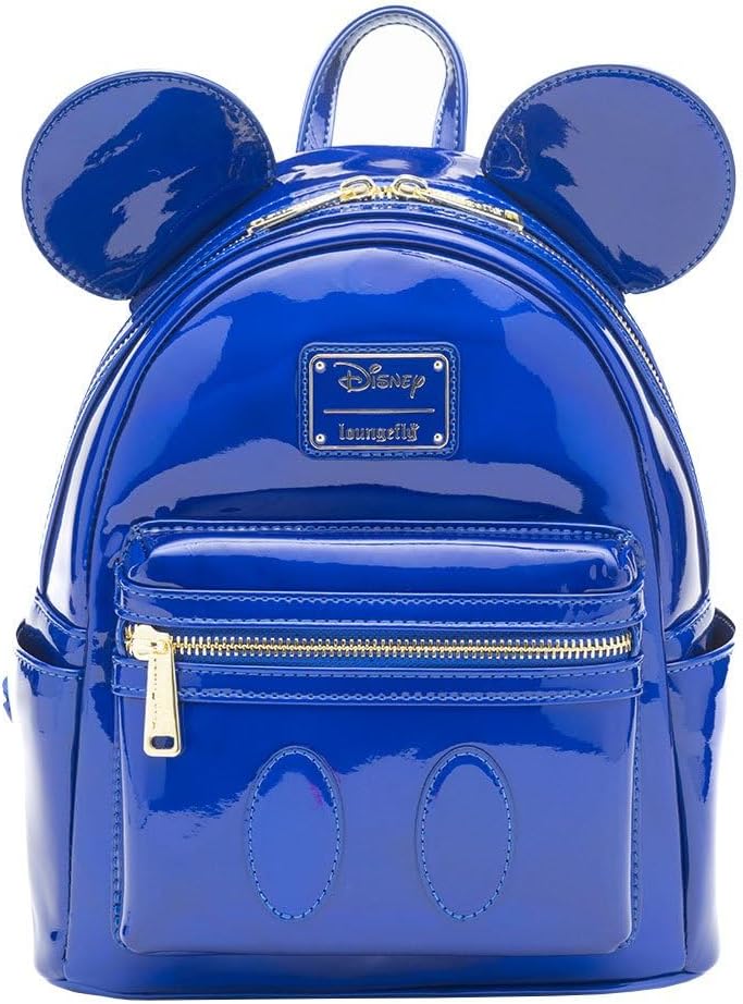 Loungefly Disney Mickey Mini Backpack, Blue Oil Slick ...