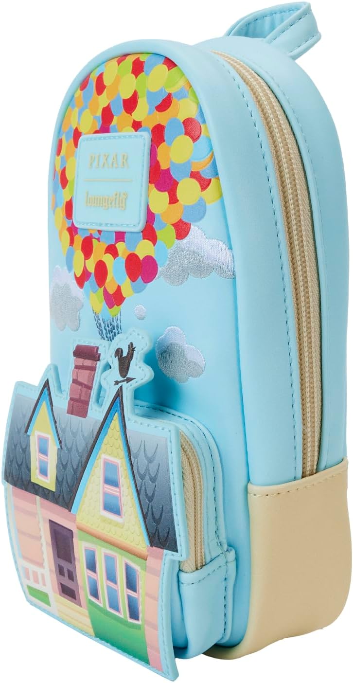 Loungefly Pixar Up 15th Anniversary Balloon House Mini Backpack Pencil ...