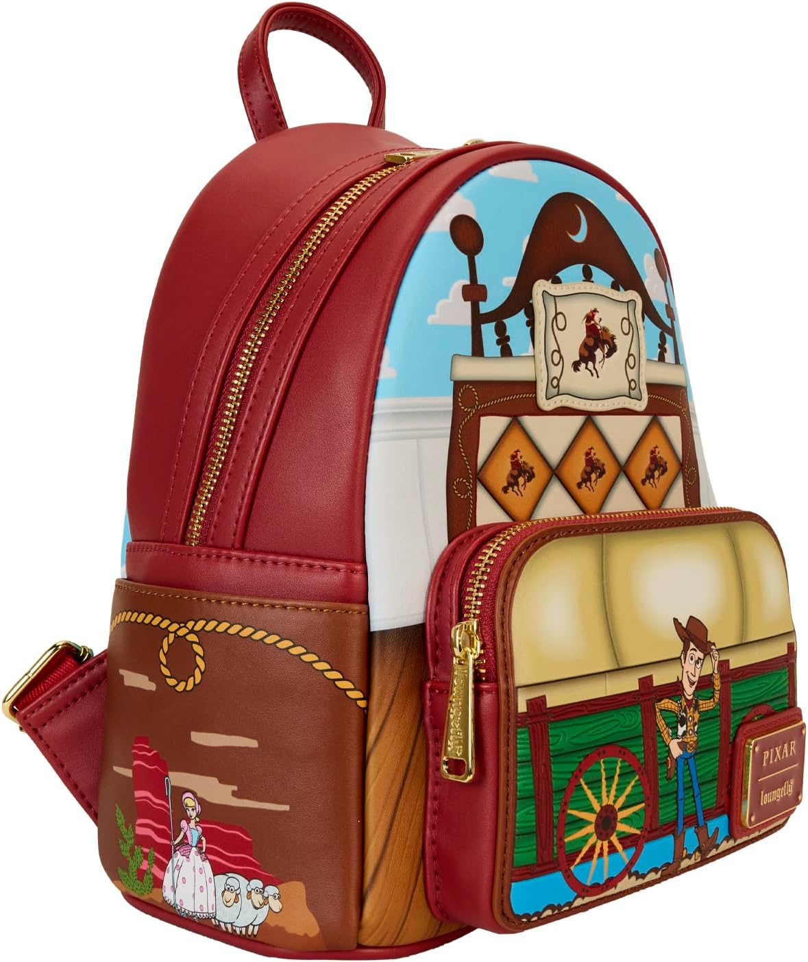 Loungefly Pixar: Toy Story – Andy’s Room Mini-Backpack, Amazon ...
