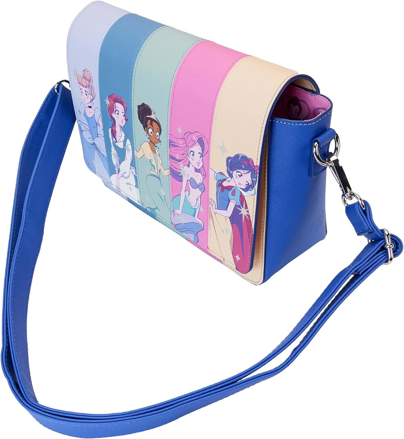 Loungefly Disney Princess Manga Style Crossbody Bag Bags and Backpacks ...