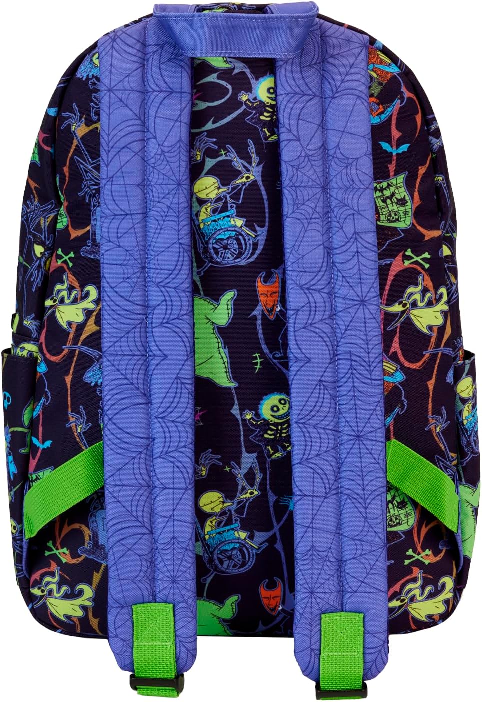 Loungefly Disney NBC Neon Glow-in-Dark Full-Size Nylon Backpack ...