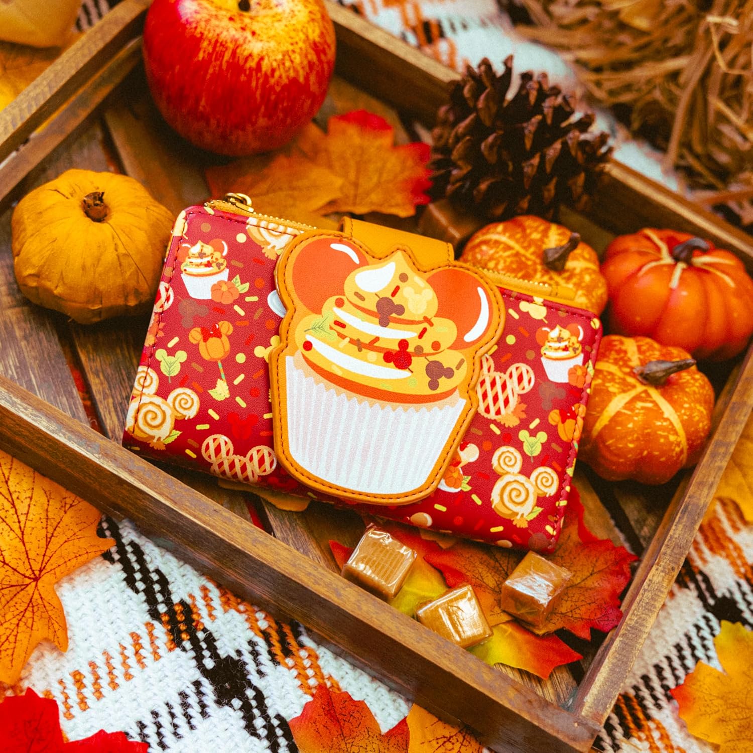 Loungefly Disney: Fall Sweet Treats Wallet, Amazon Exclusive ...