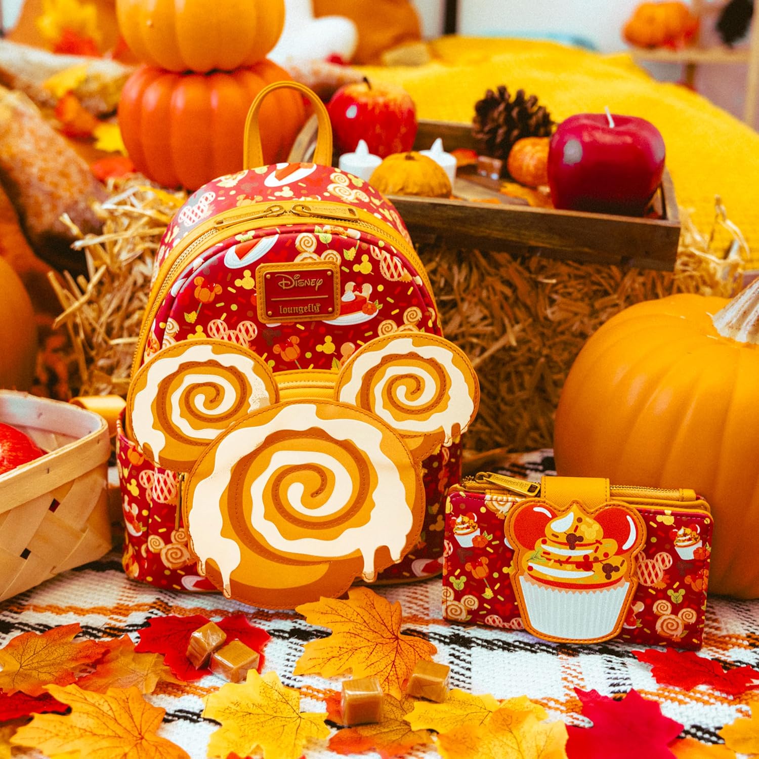 Loungefly Disney: Fall Sweet Treats Mini-Backpack, Amazon Exclusive ...