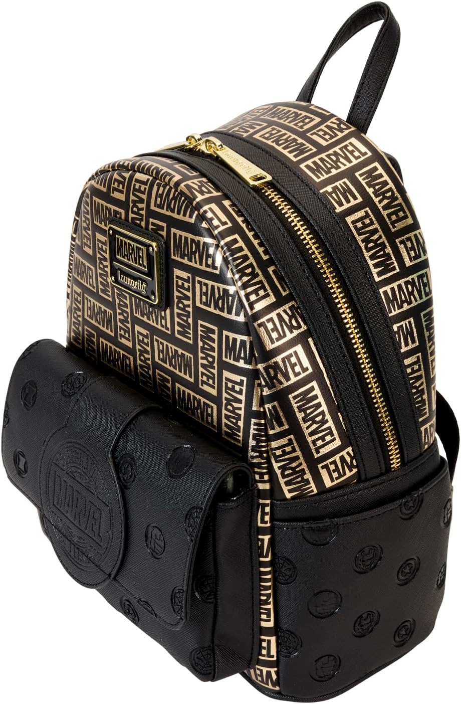 Loungefly Marvel Logo Classic Mini Backpack – DisneyLoungefly.com