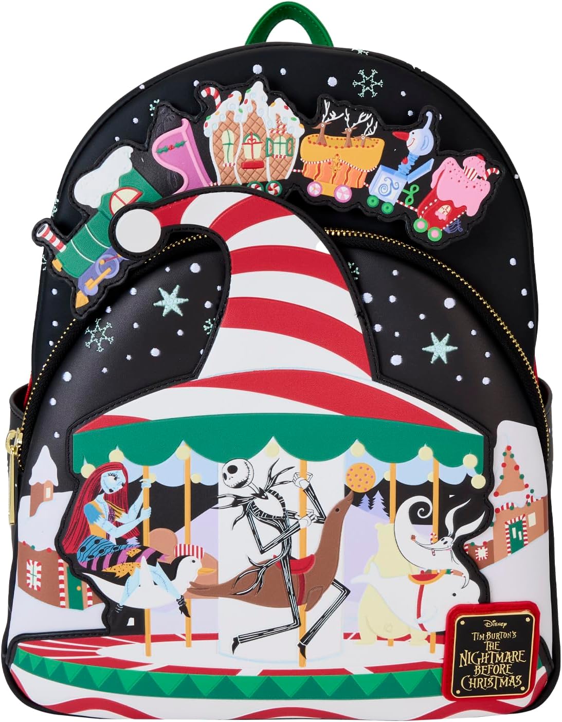 Loungefly Disney NBC Journey to Christmas Town Mini Backpack ...