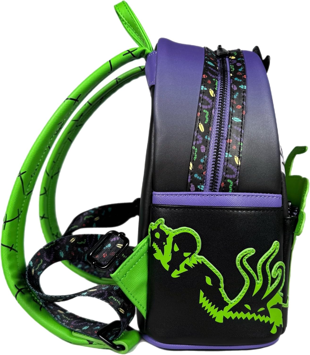 Loungefly Oogie Boogie Lock Shock and Barrel Light up and Glow in the ...