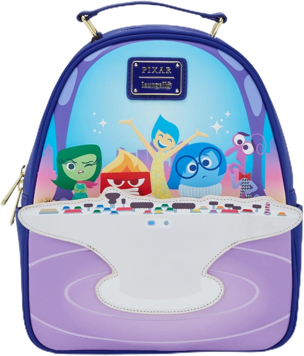 Loungefly Disney Pixar Inside Out Control Panel Mini Backpack ...