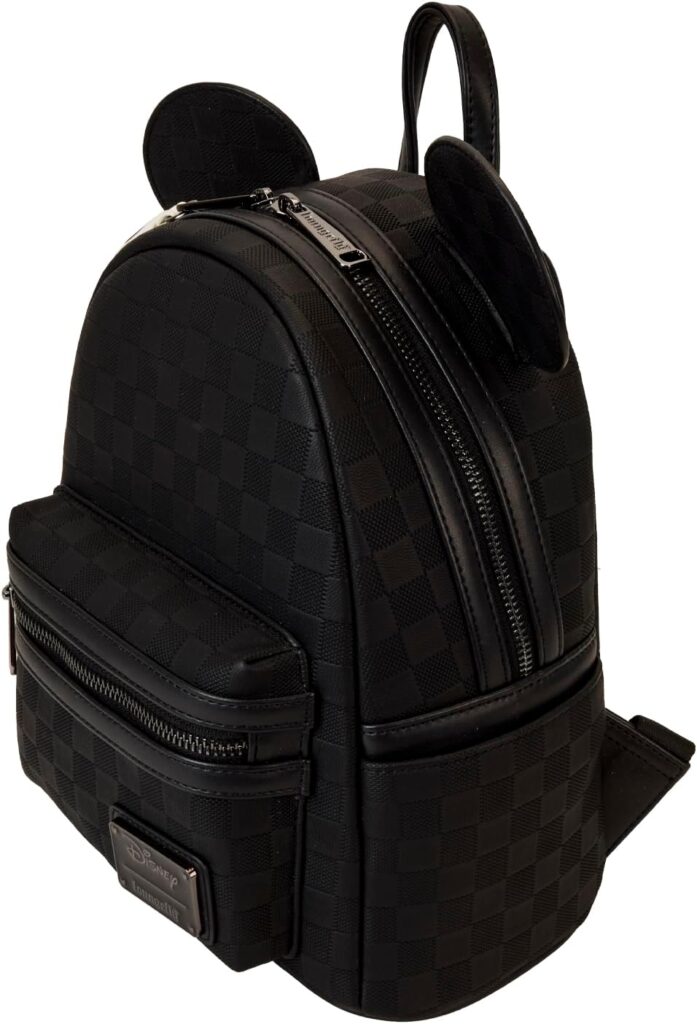 Loungefly Mickey Mouse Checkered Texture Mini Backpack ...