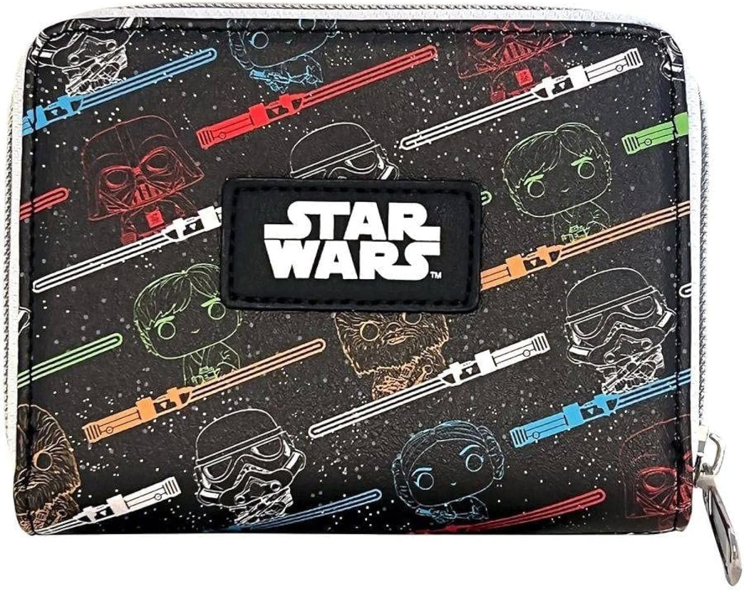 Loungefly Funko Pop! Star Wars – Lightsaber™ Zip Around Wallet ...
