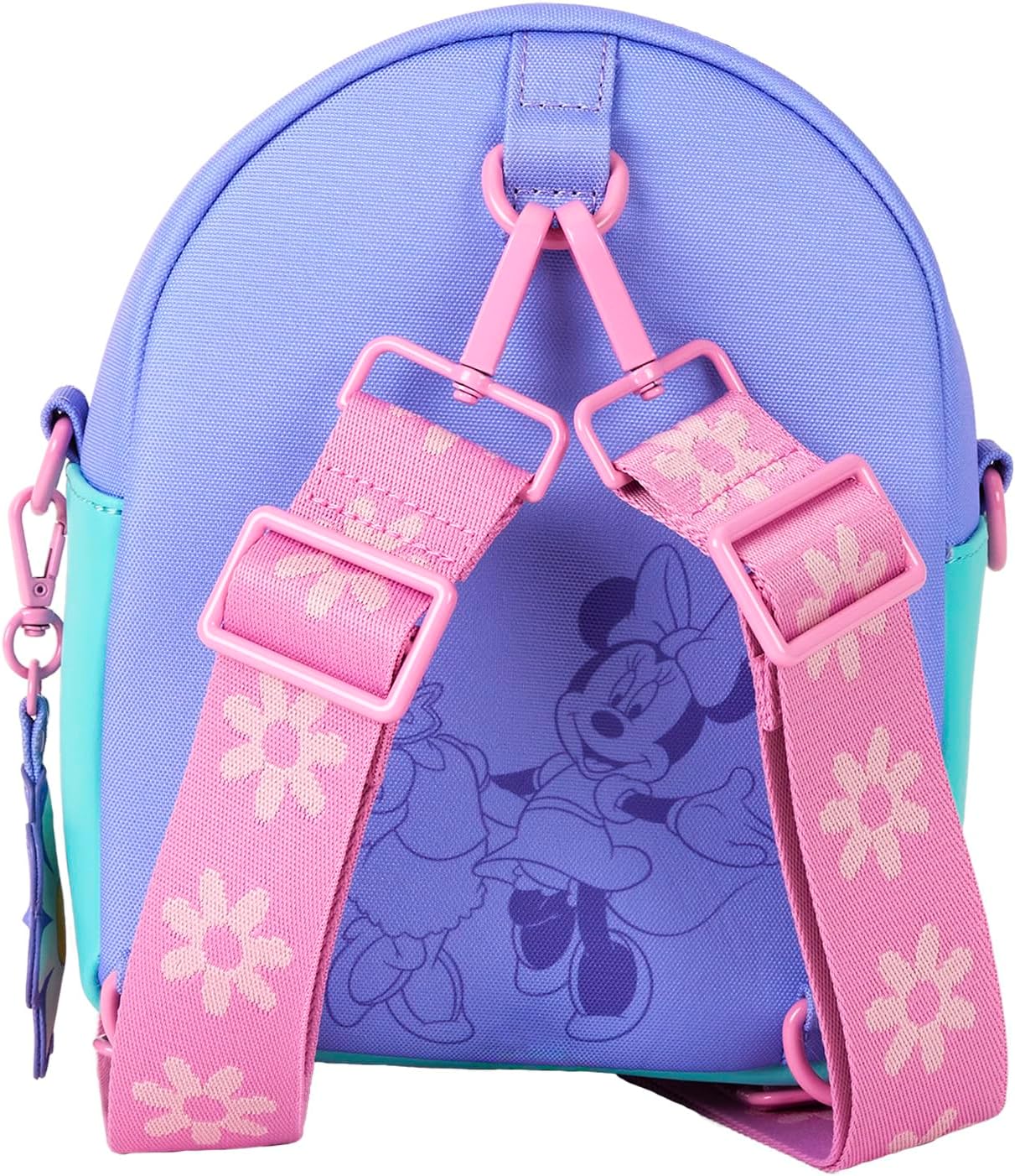 Loungefly Disney Daisy Duck & Minnie Mouse Mini Convertible Backpack ...