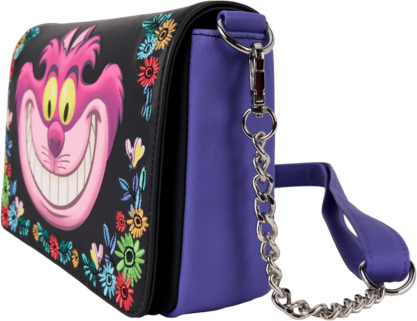 Loungefly Disney Alice in Wonderland Cheshire Cat Crossbody Bag ...