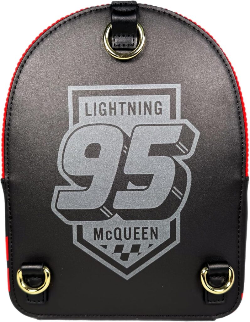 Loungefly Pixar Cars Lightning McQueen Corduroy Convertible Mini ...
