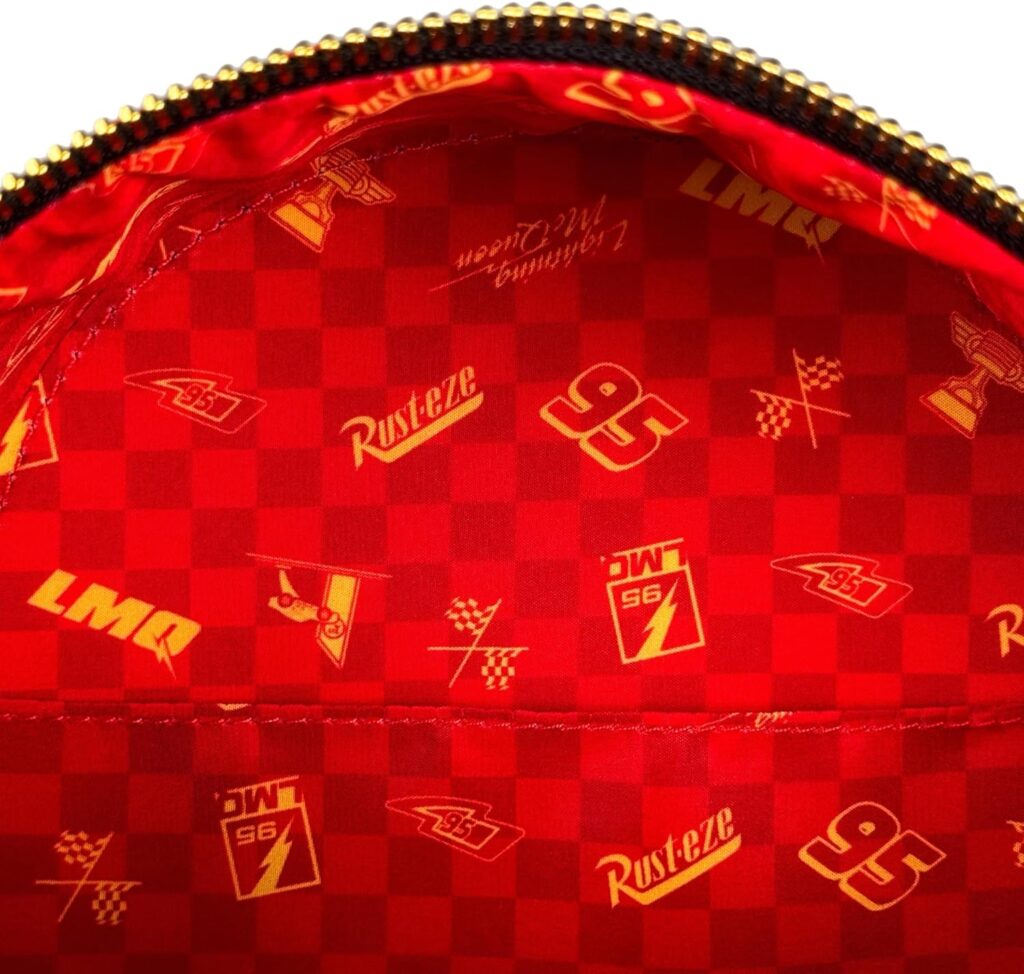 Loungefly Pixar Cars Lightning McQueen Corduroy Convertible Mini ...