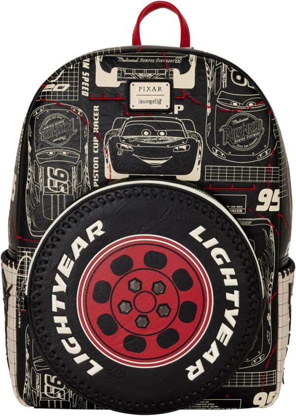 Loungefly Pixar Cars Full-Size Backpack – DisneyLoungefly.com