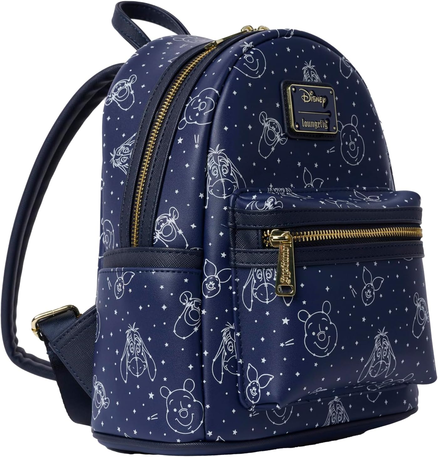 Loungefly Winnie the Pooh Navy Mini Backpack Handbag Constellation ...