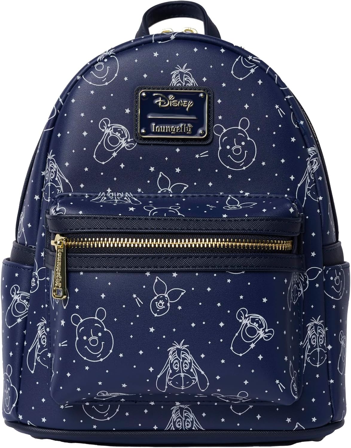 Loungefly Winnie the Pooh Navy Mini Backpack Handbag Constellation ...