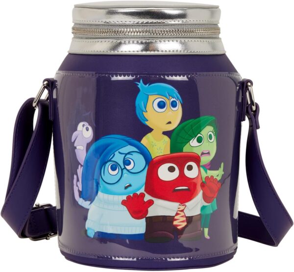 Loungefly Inside Out 2 Bottled Up Emotions Figural Crossbody Bag ...